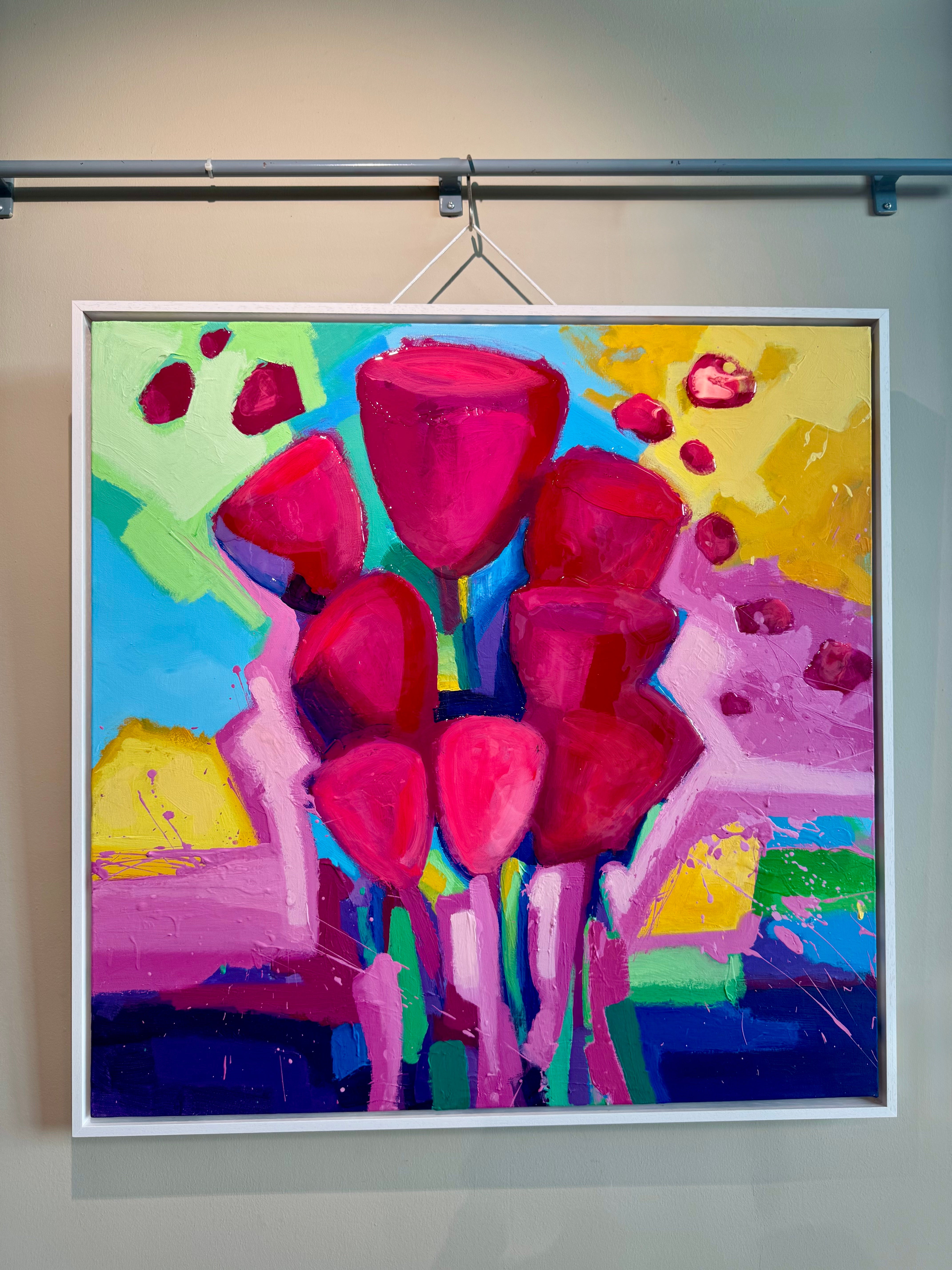 Tulips - Acrylic & Resin – BeckyBettesworth