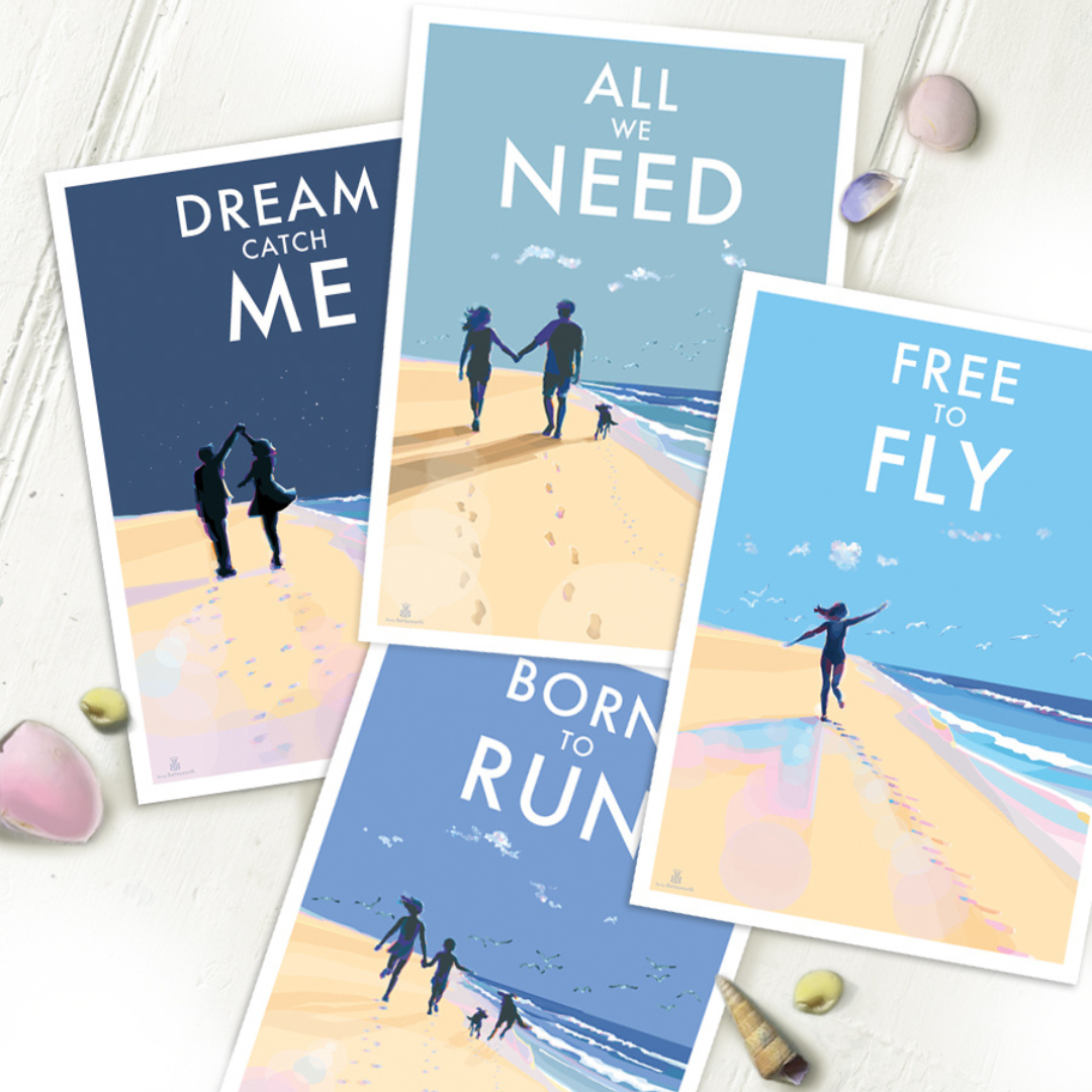 SIGNED A4 To Be Free Quote Collection A4 Prints - Motivational Print by ...